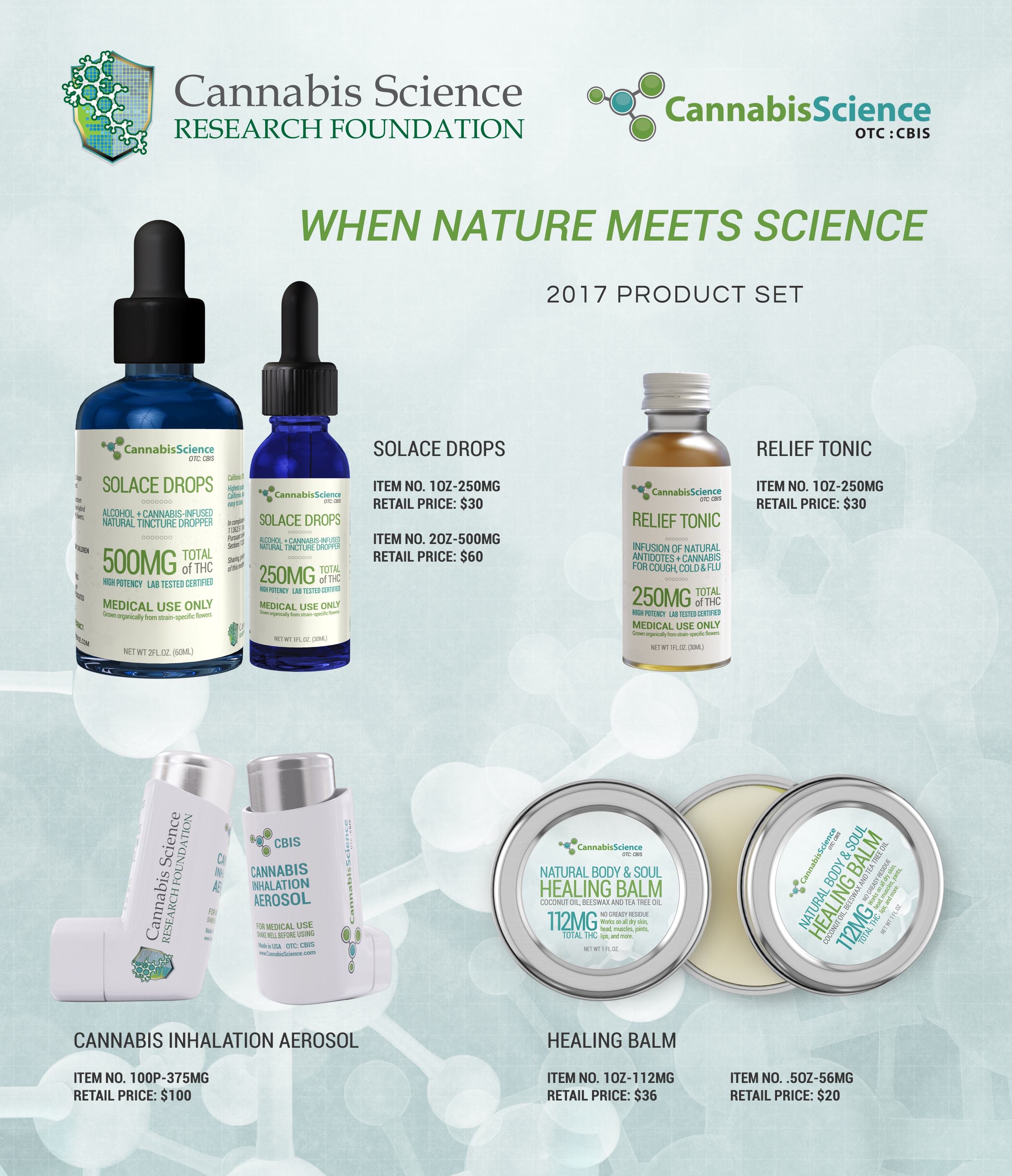 NewMediaWire | Cannabis Science Launches New Medicinal Product Line in ...