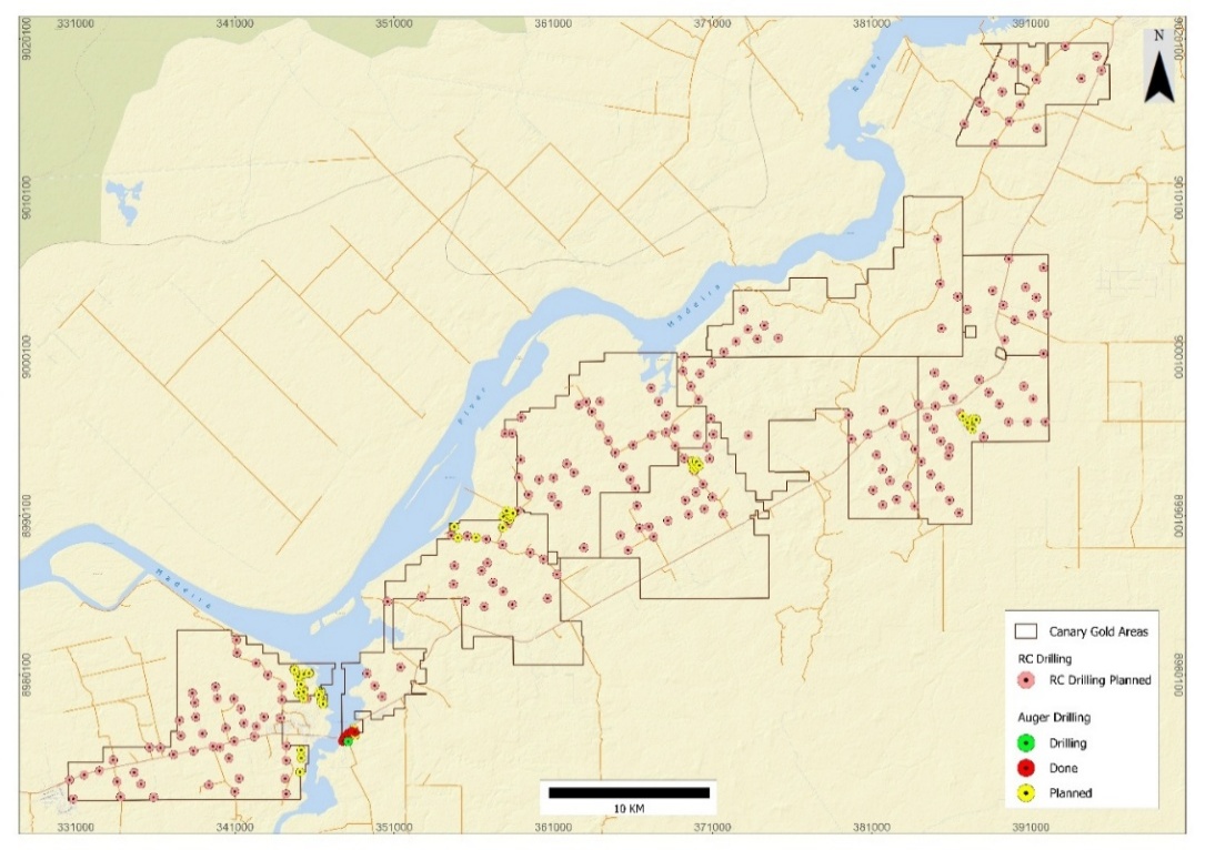 NewMediaWire | Canary Gold Exploration Update - Madeira River Project ...